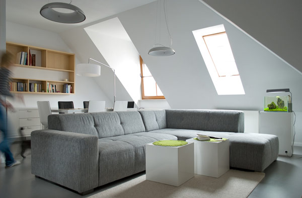 Modernes 2-Etagen-Apartment in Polen – voller Kreativität