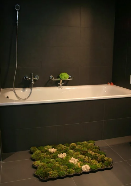 Deine lebende Moos-Badematte: So baust du sie richtig (und vermeidest ...