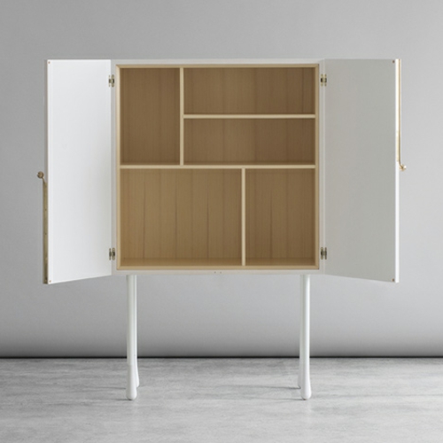 Große Schrank Designs aus Rattan von Gustafsson und Niklas Karlsson