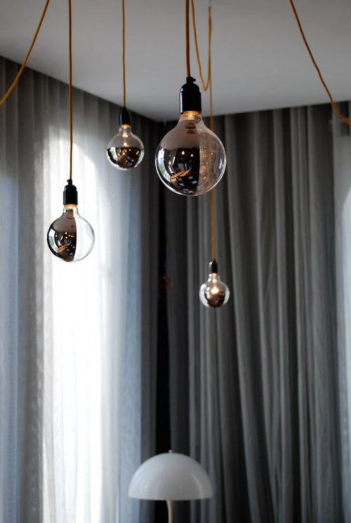 Coole DIY Lampen aus Glühbirnen basteln - schön und funktional