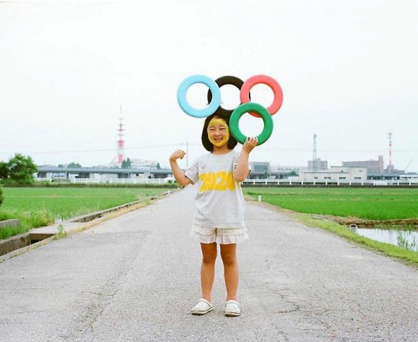 Elegantes Lustige Olympiade Spiele Kinder Bilder