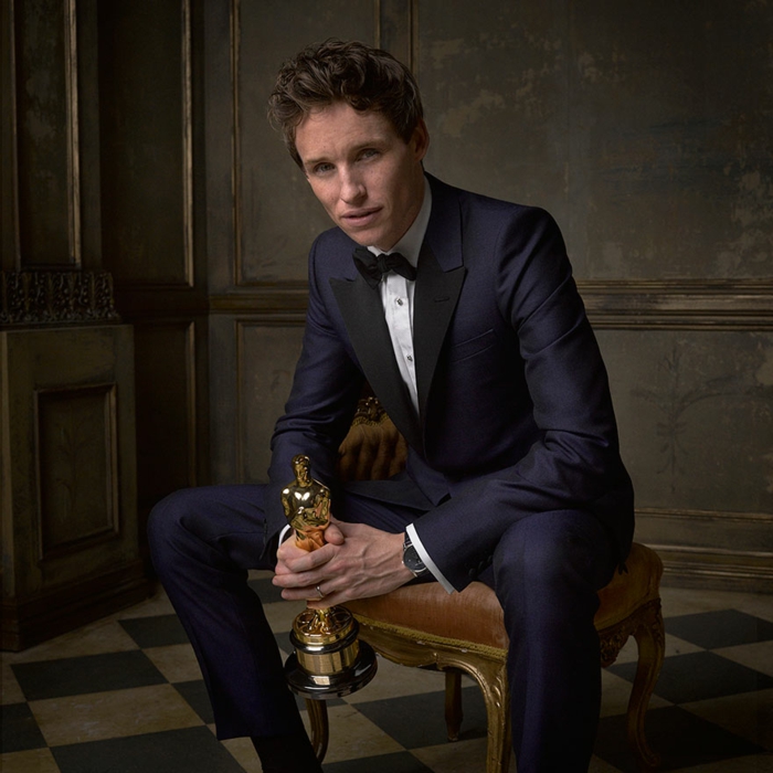 Porträitfotos von Celebrities direkt nach der Oscar Verleihung