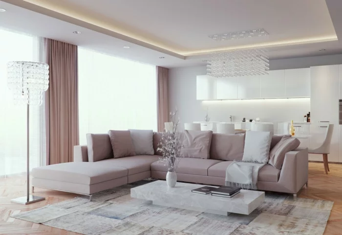 Wohnzimmer modern einrichten – 59 Beispiele für modernes Innendesign
