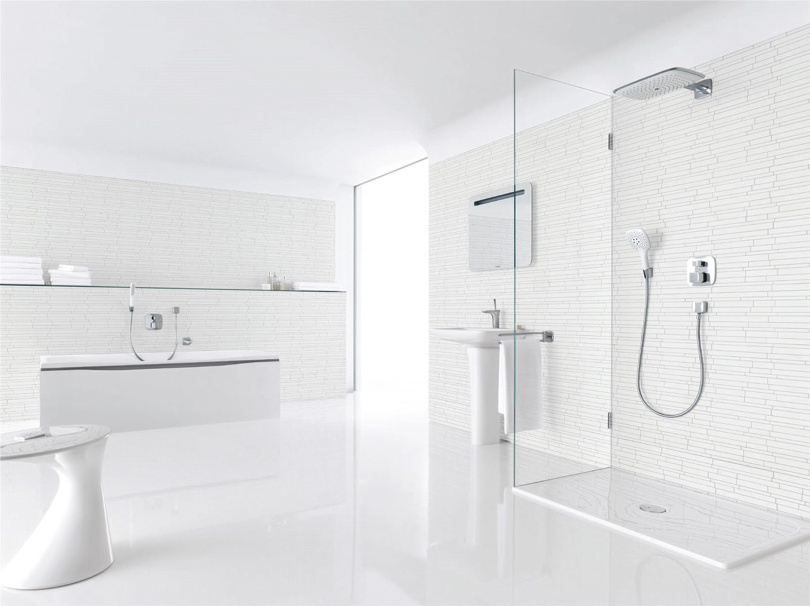Badezimmergestaltung in Weiß: Tipps für den maximalen Komfort